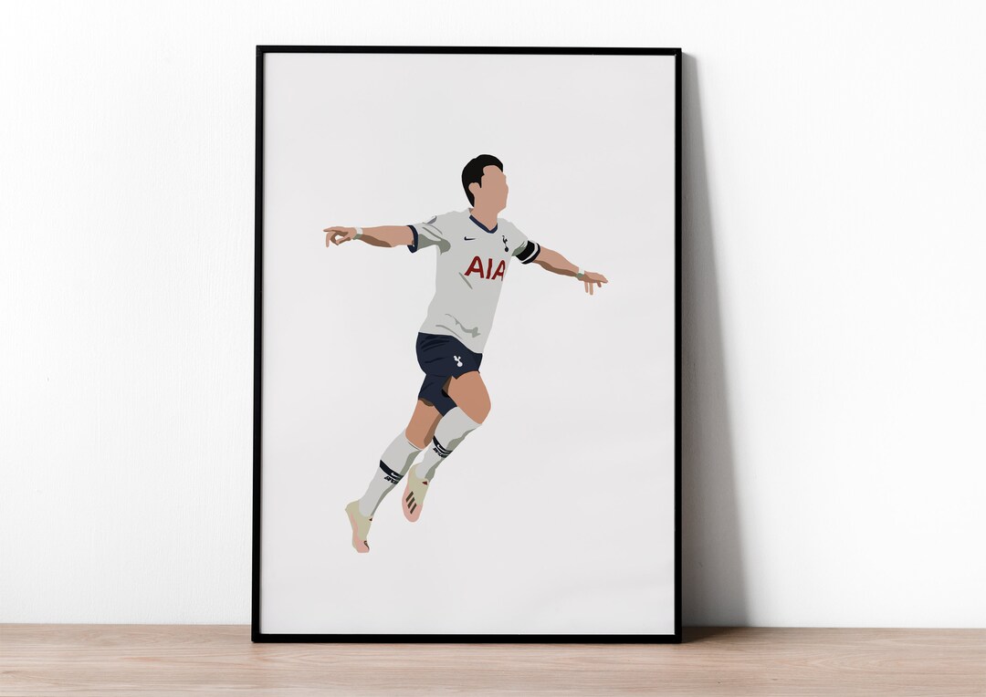Son Heung Min Poster - Football Posters - Football Poster - Tottenham ...