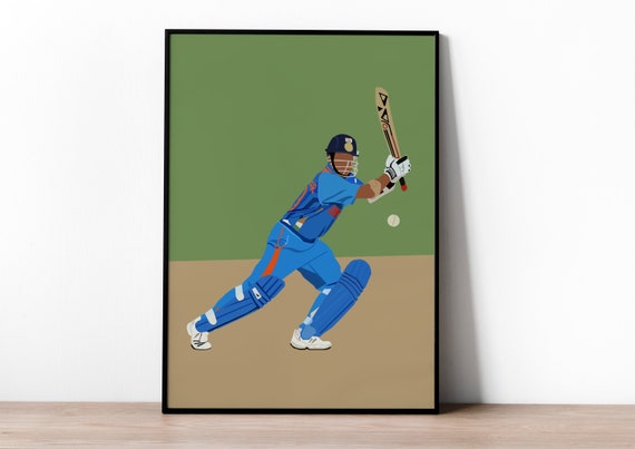 Sachin Tendulkar cricket cricket Posters india sachin - Etsy