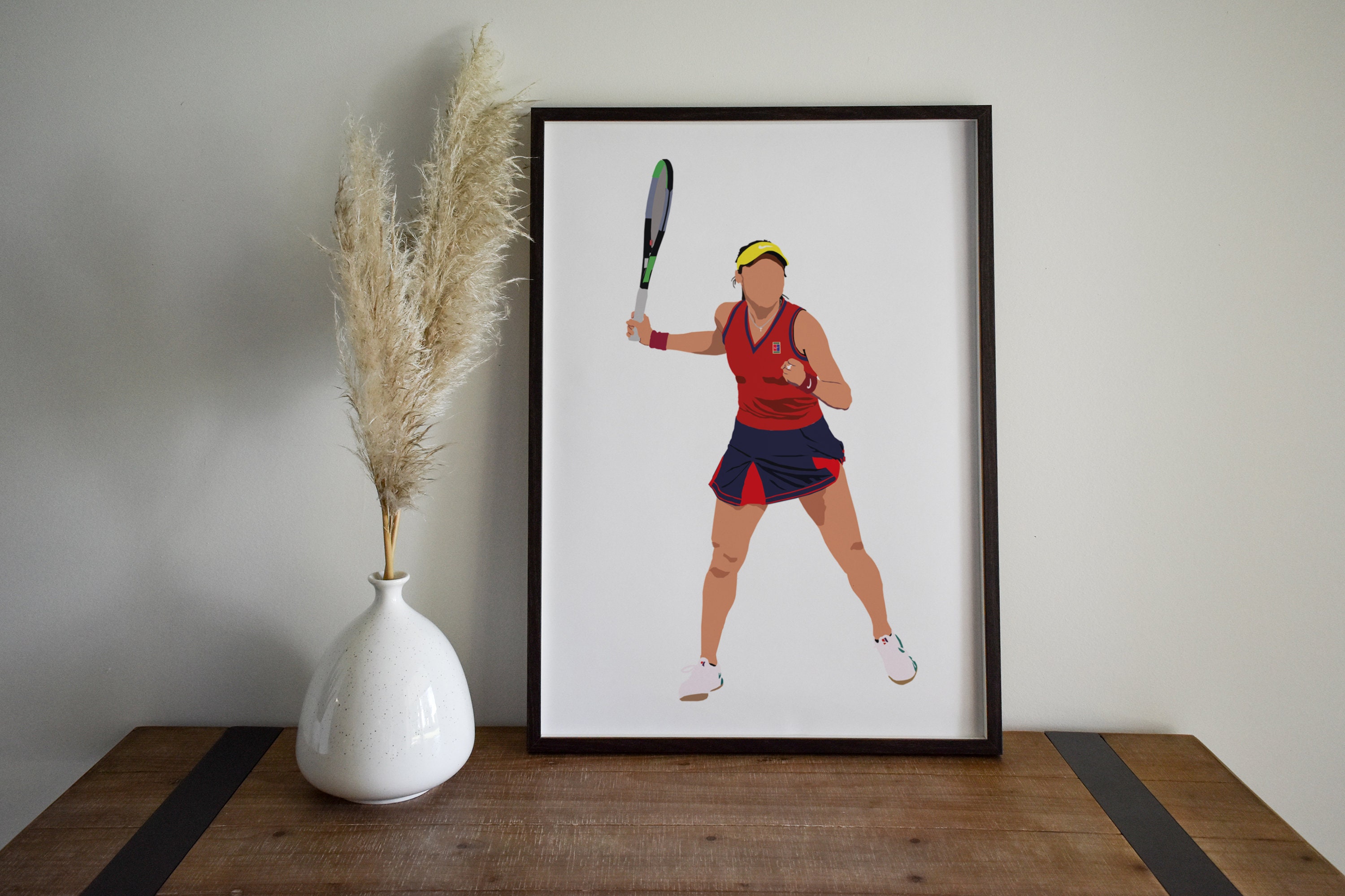 Emma Raducanu Poster Tennis US Open UK championship - Etsy