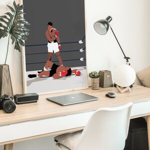 Muhammad Ali Poster - Boxing Posters, Muhammad Ali - Sonny Liston 1965 ...