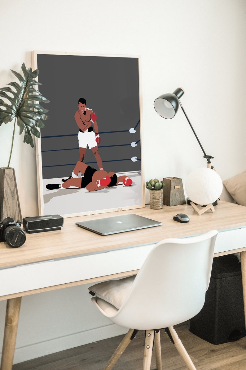 Muhammad Ali Poster - Boxing Posters, Muhammad Ali - Sonny Liston 1965 ...