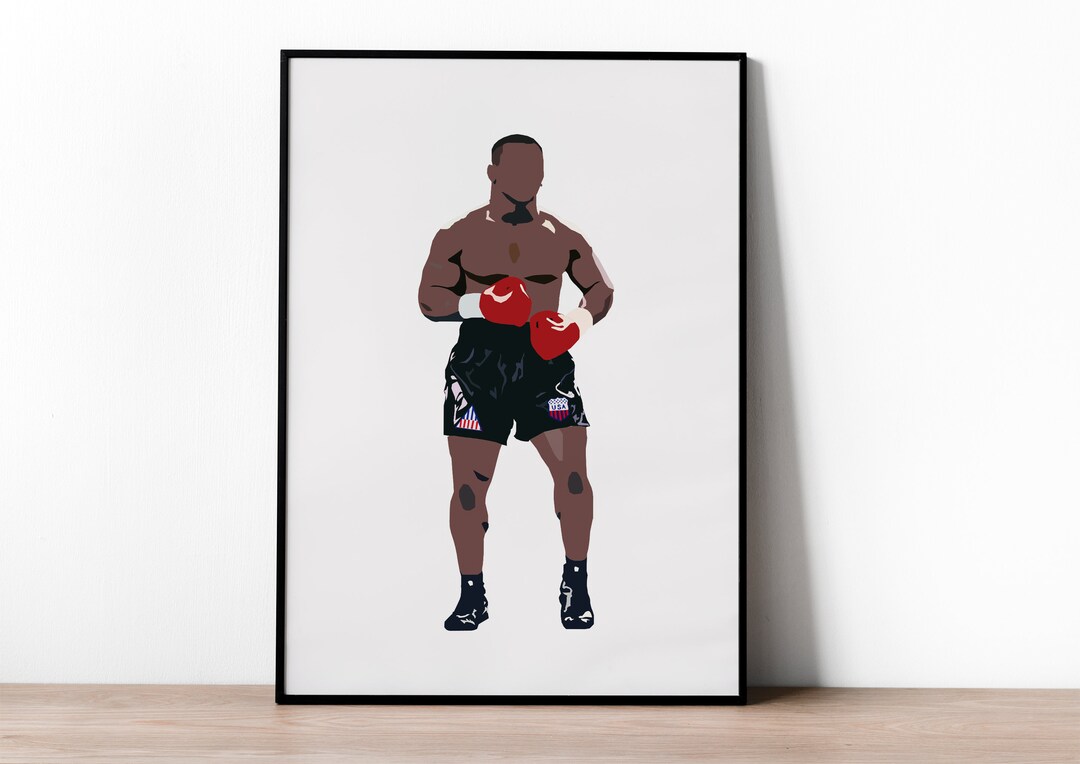 Mike Tyson Poster - Boxing Posters, Iron Mike - Boxing Print - Boxing ...