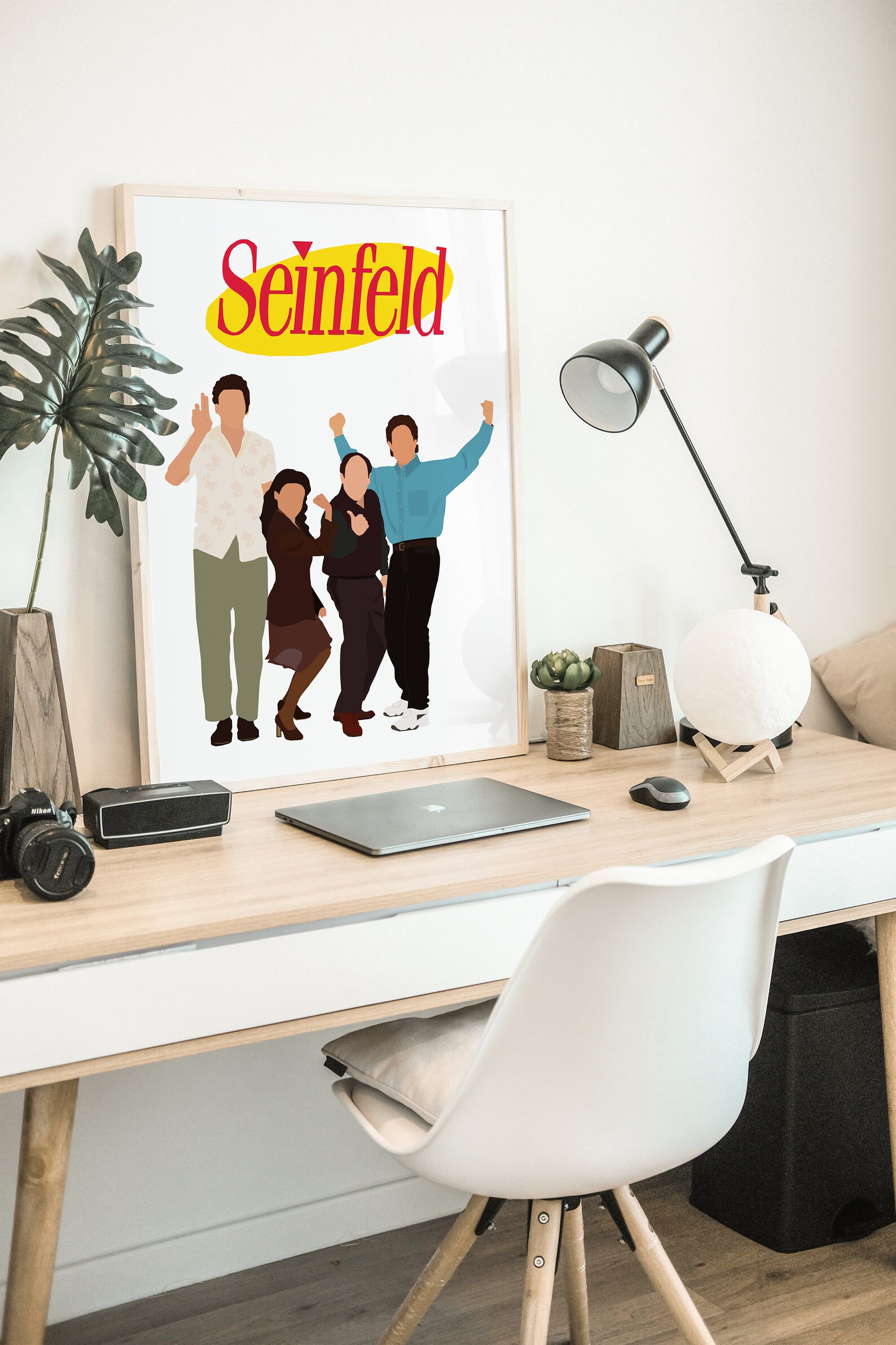 Seinfeld Poster, American Sitcom, Minimalist Poster, Unique Art Print ...