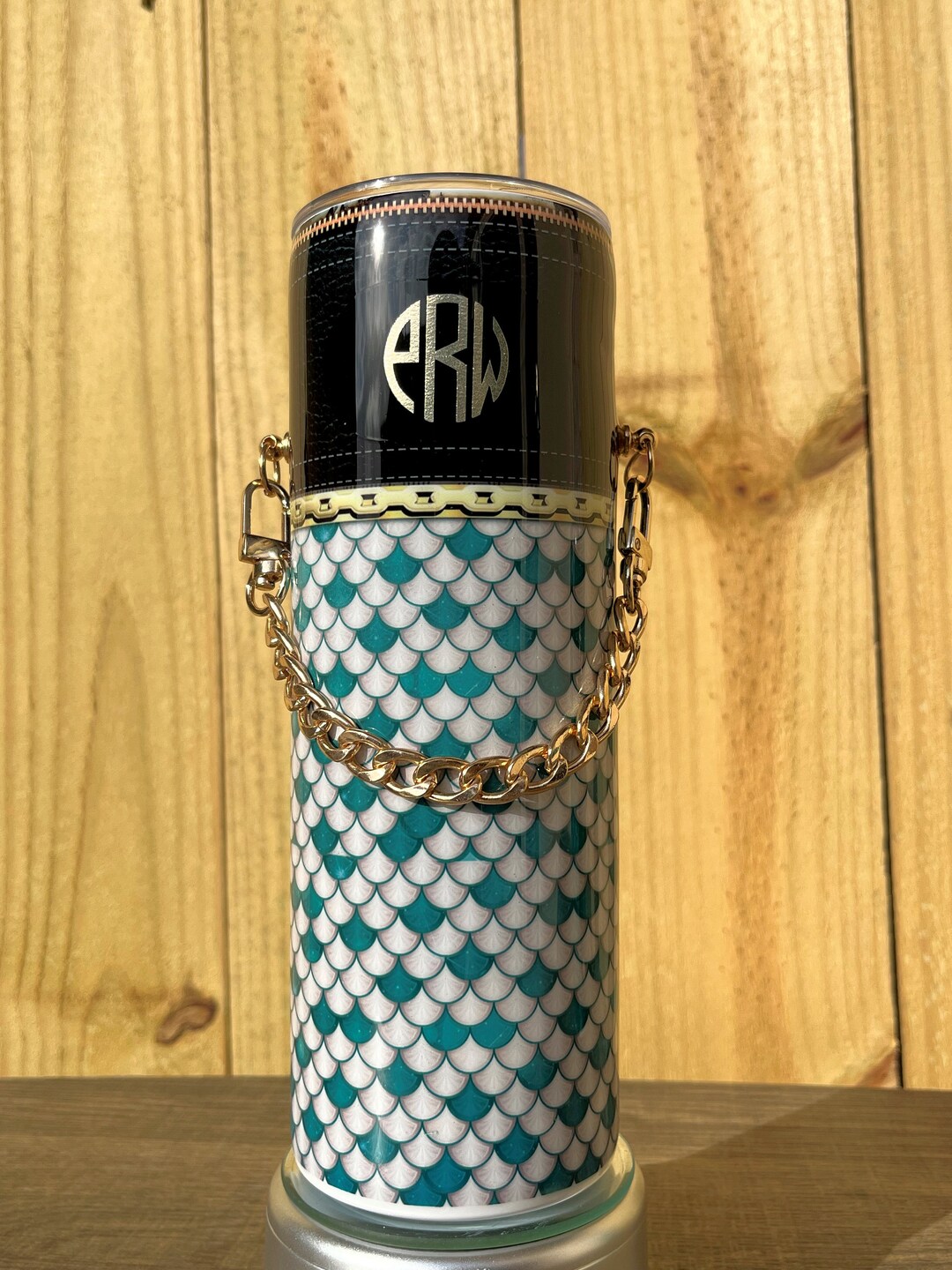 20oz Custom Handbag Tumbler With Straw and Chain (resin Coated) - Etsy