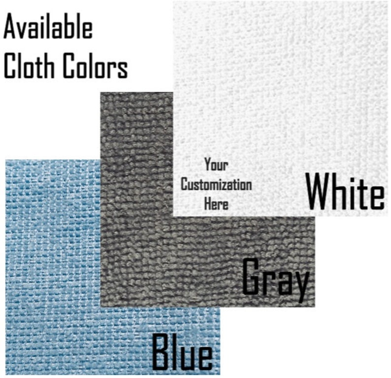 Microfiber Cloths Custom Personalized 4 Pack 10.5x10.5 - Etsy