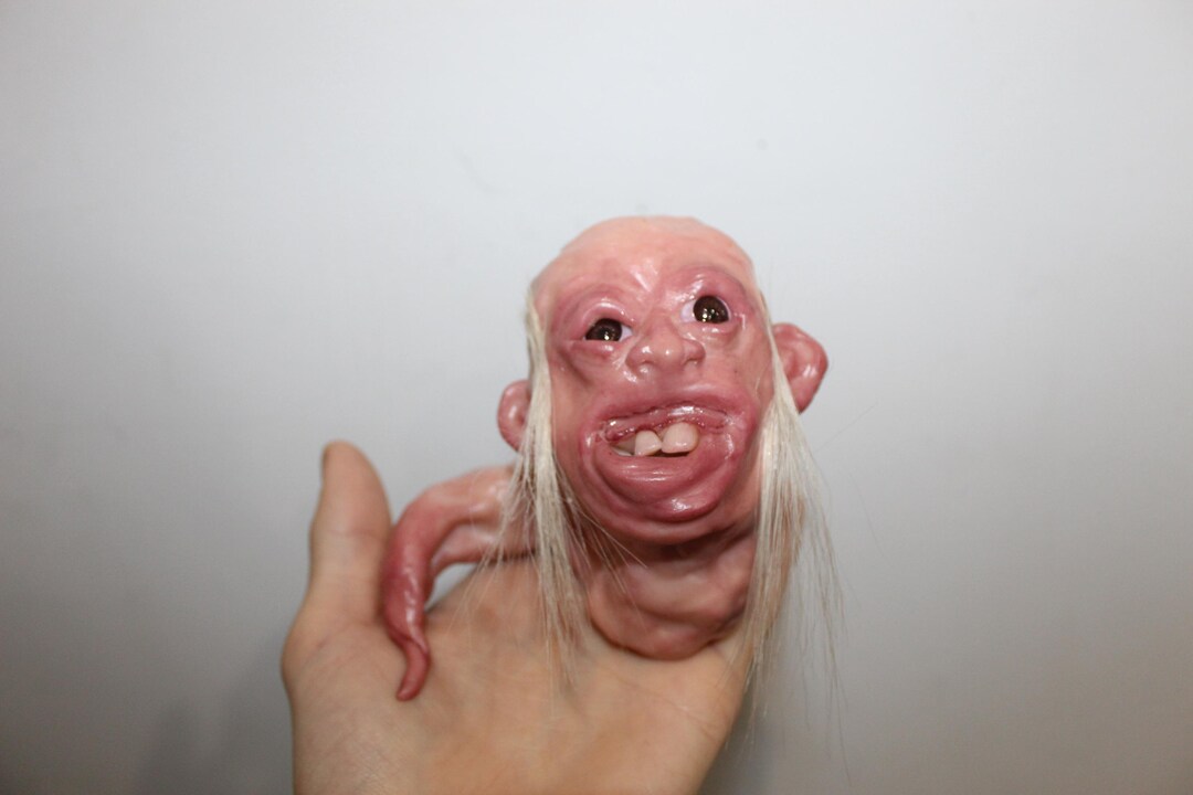Urkel Worm- Handmade Polymer Clay Horror Creature - Etsy