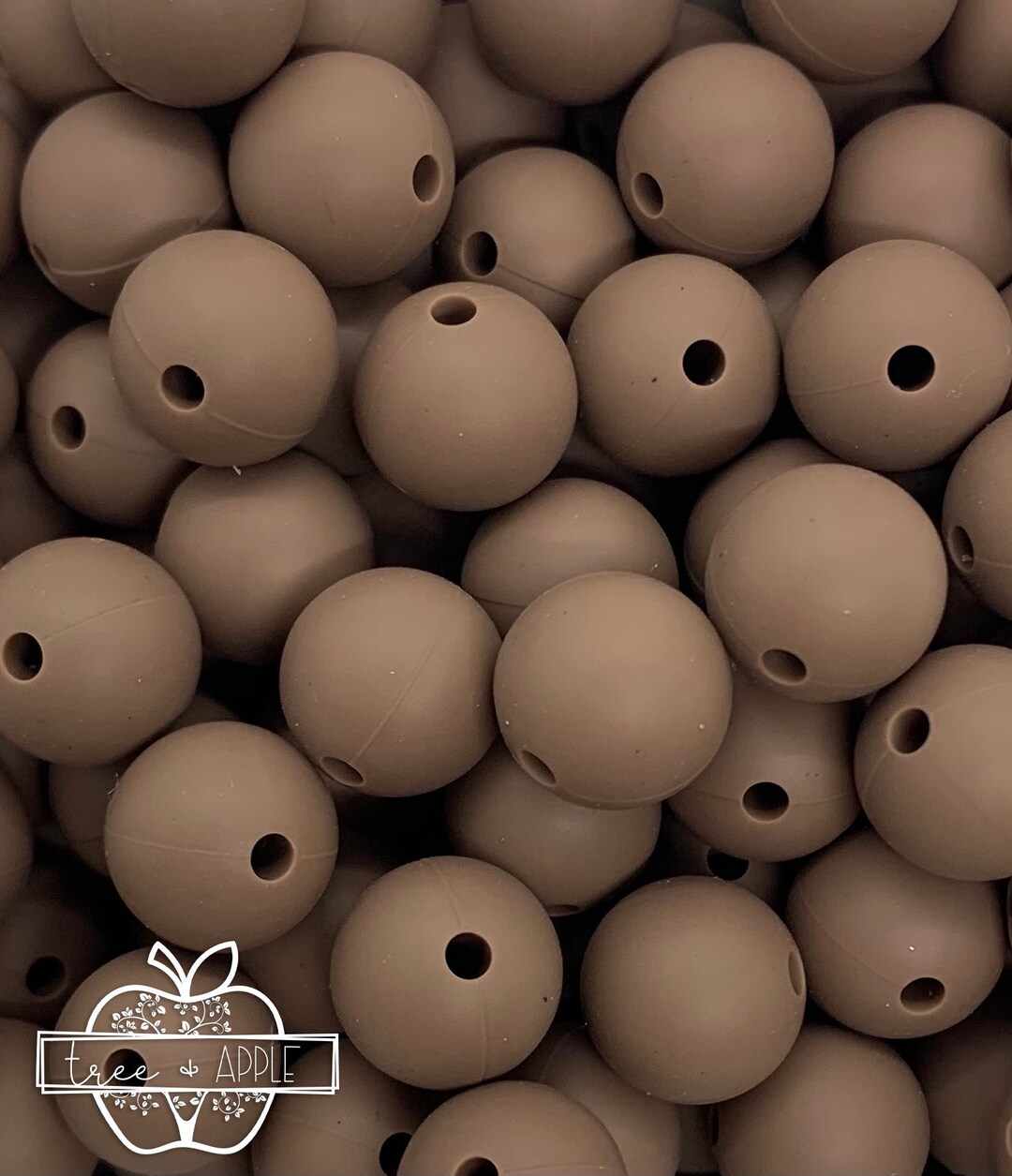 12mm Brown Silicone Beads, Brown Round Silicone Beads, Beads Wholesale ...