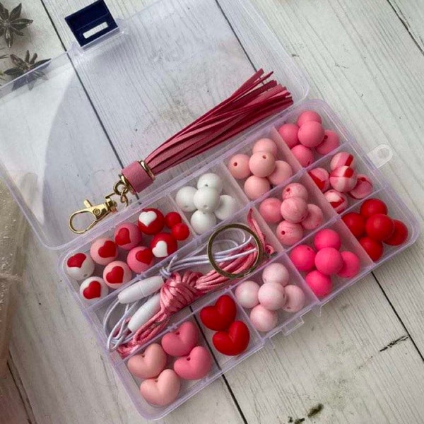 Silicone Bead Wristlet Diy Kit - Etsy