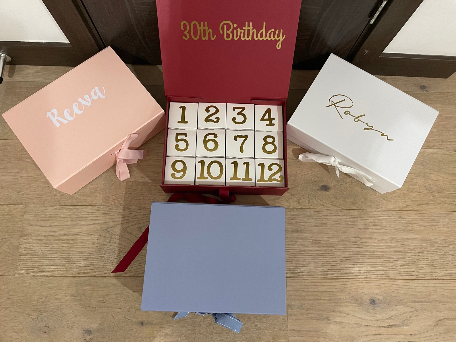 Personalised Advent Calendar- Event Countdown- Fill Your Own- Birthday ...