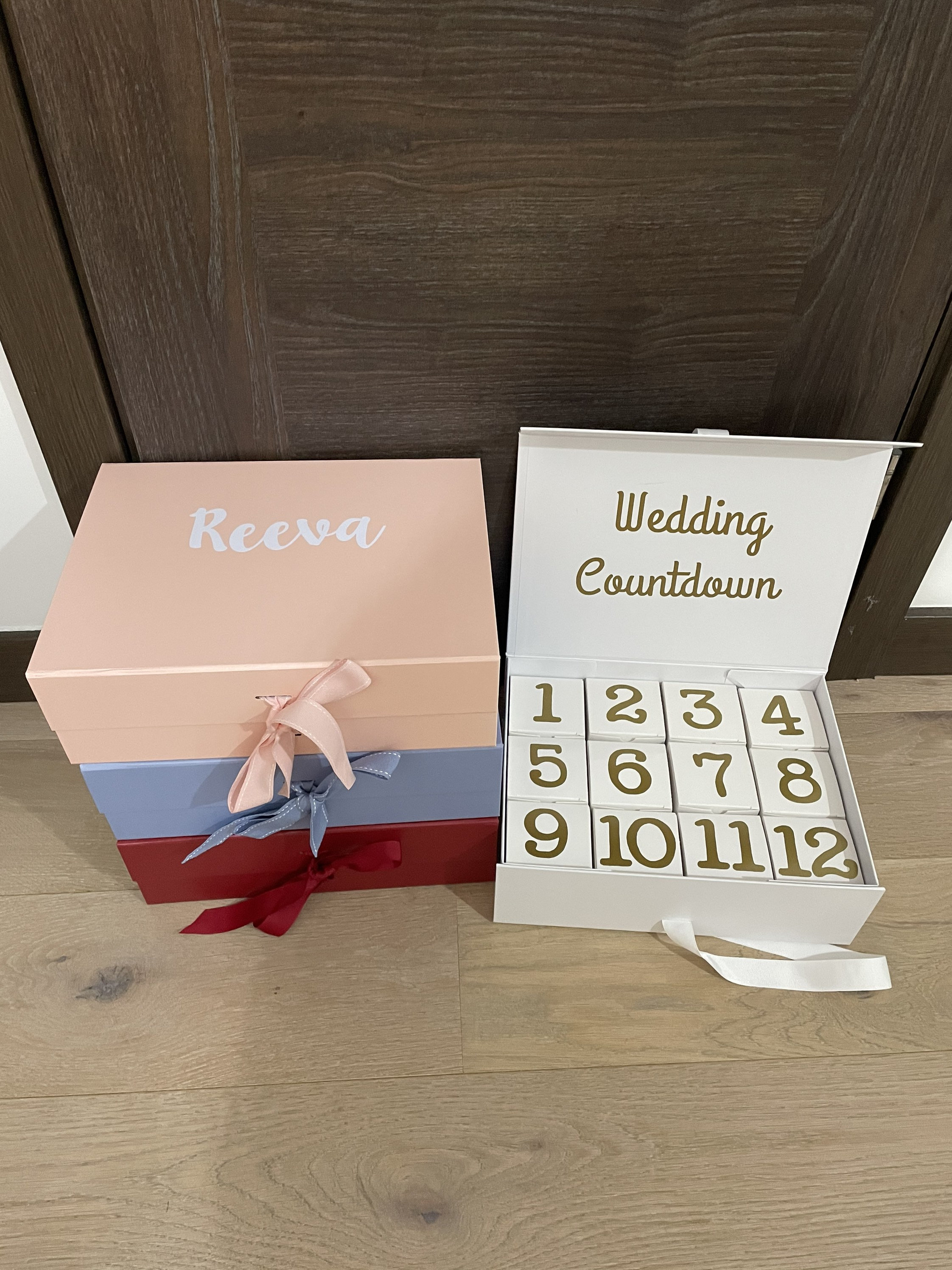 Personalised Advent Calendar- Event Countdown- Fill Your Own- Birthday ...