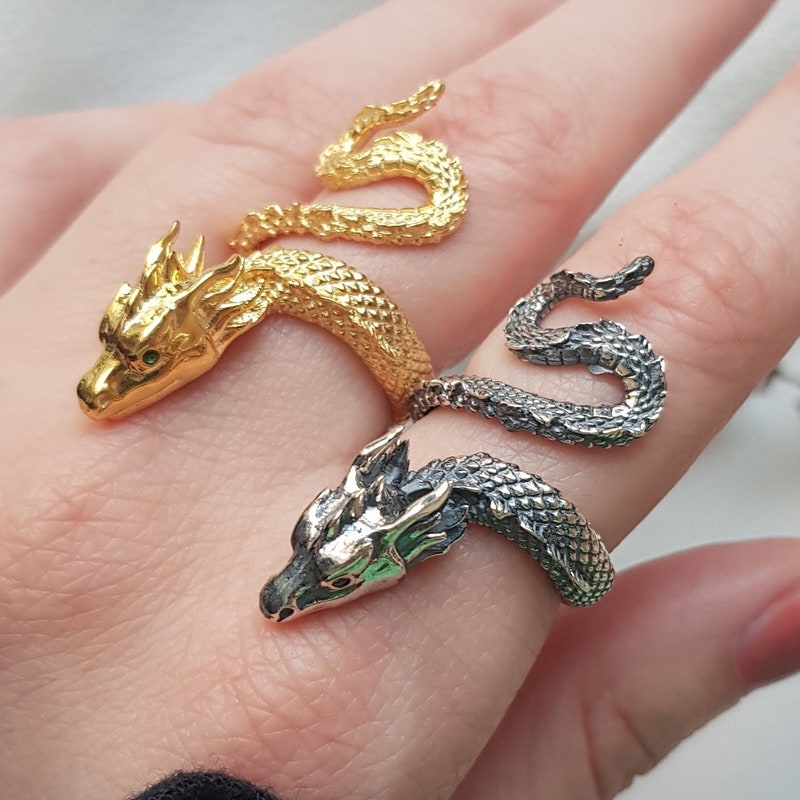 Dragon Ring - Etsy