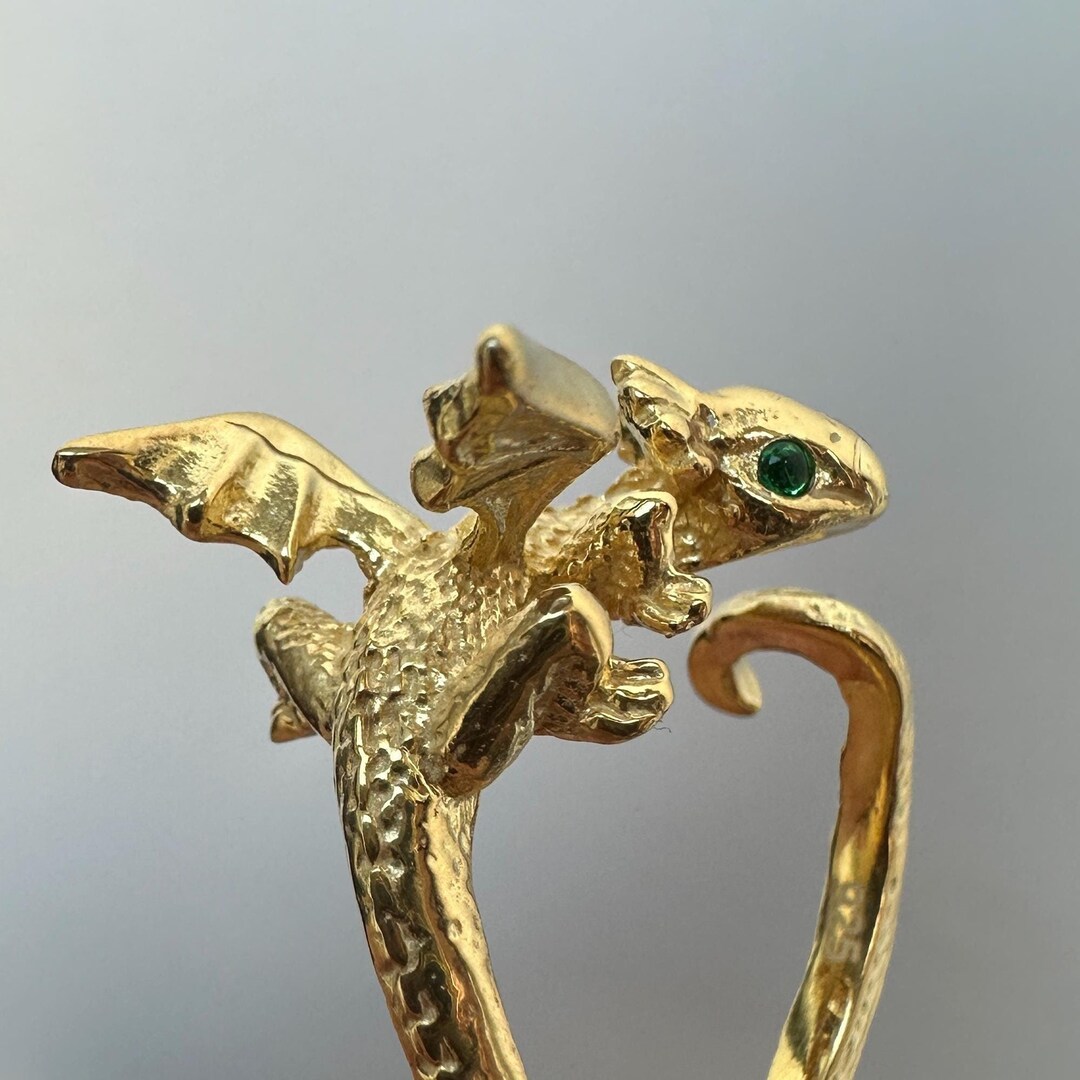 Toothless Dragon Ring, 925 Sterling Silver How to Train Your Dragon ...