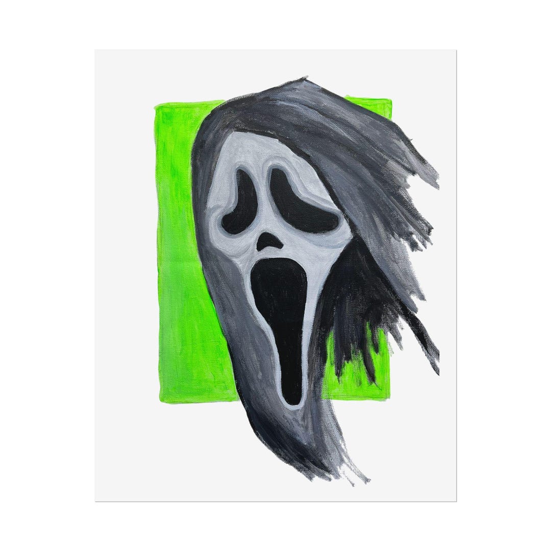 Ghostface Rolled Posters - Etsy