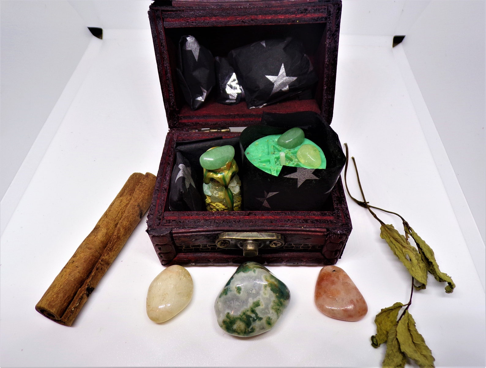 Spell Rituals/kits (chest, Jar, Candle, Herbs, Crystals, Mini, Travel ...