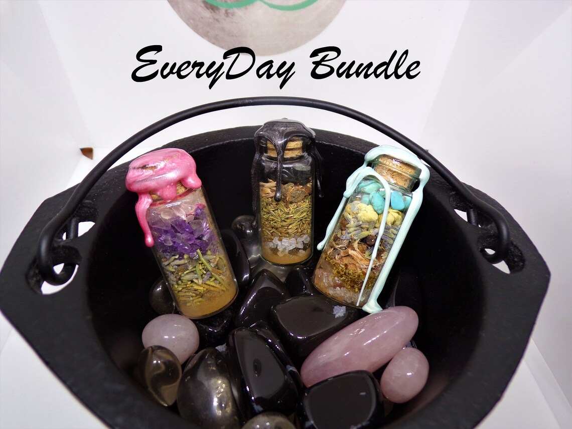 Intention Spell Jars (antianxiety/depression, Creativity, Happiness ...