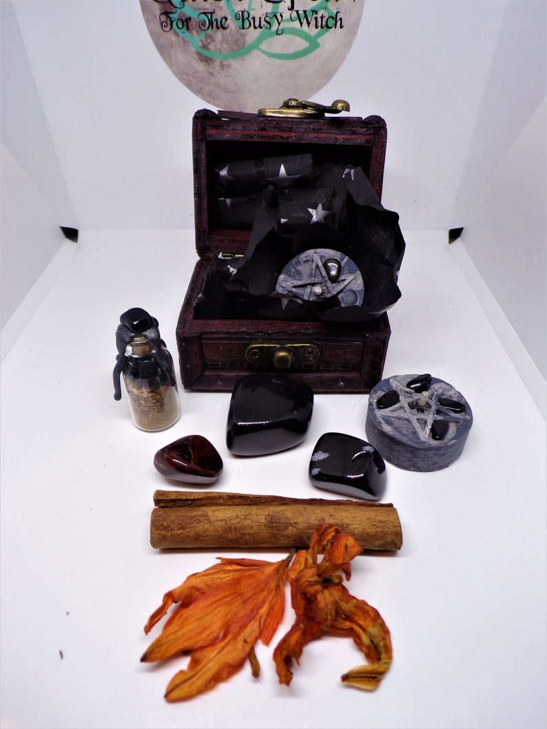 Spell Rituals/kits (chest, Jar, Candle, Herbs, Crystals, Mini, Travel ...
