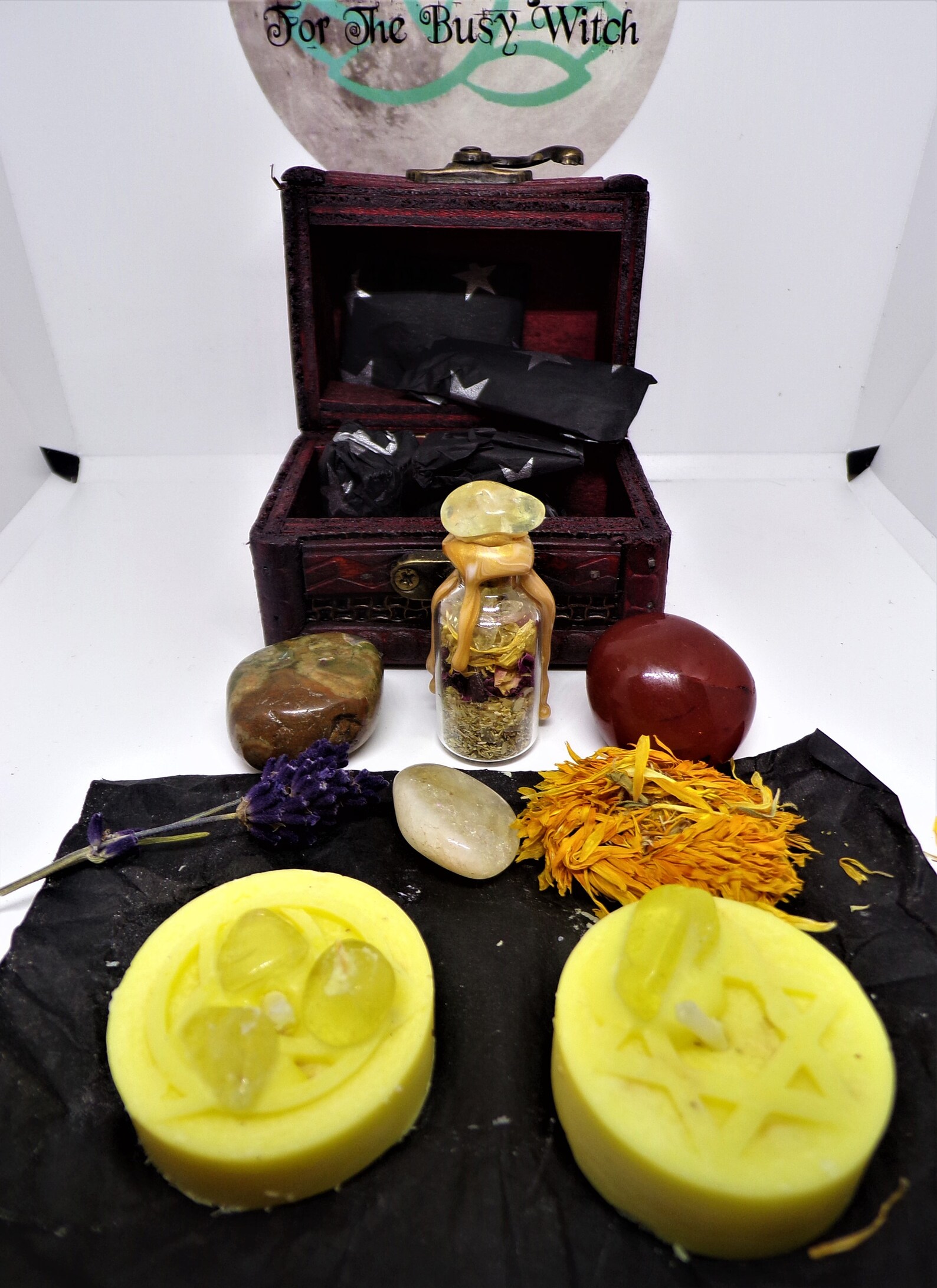 Spell Rituals/kits (chest, Jar, Candle, Herbs, Crystals, Mini, Travel ...