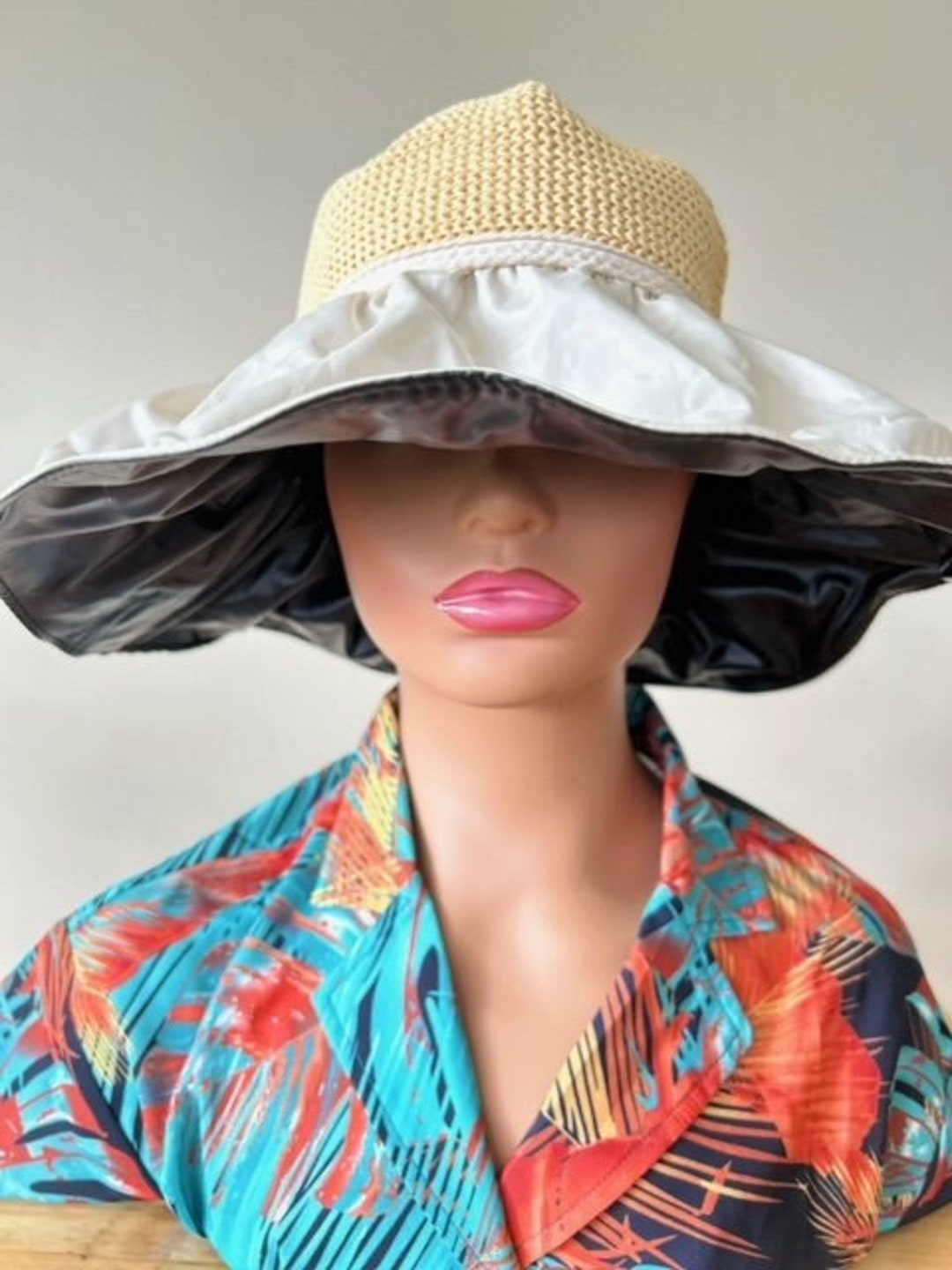 Oversized Sun Hat Summer Hat Wide Brim Hat Straw Hats - Etsy
