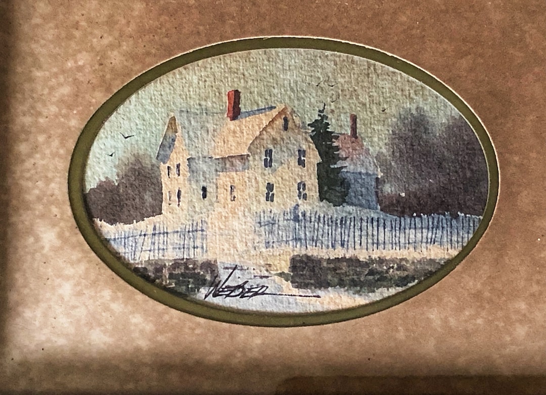 Michael J Weber Watercolor Painting Original Painting American Art - Etsy