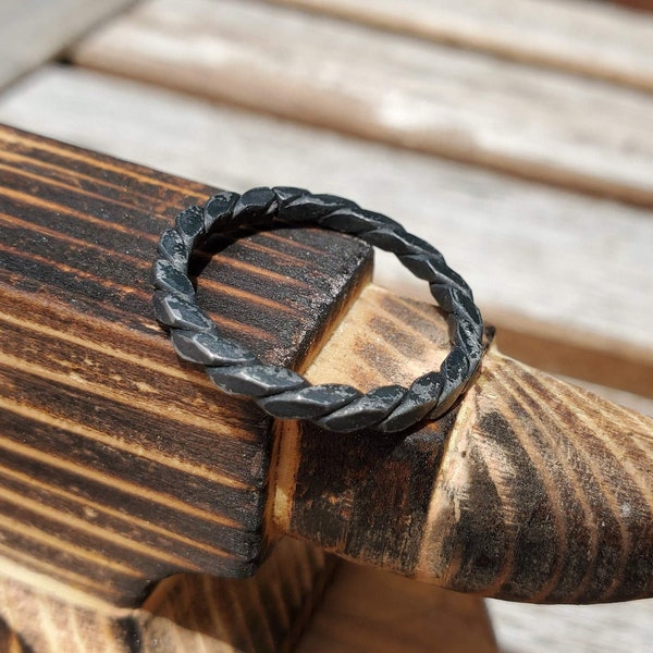 Hand Forged Ring - Etsy