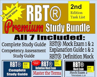 RBT Task List Study Guide - Etsy