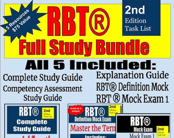 RBT Mock Exam | Explanation Guide | All 85 Answers Explained | RBT Test ...