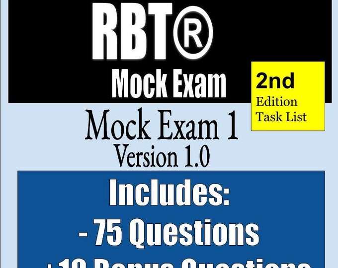 RBT Mock Exam | Explanation Guide | All 85 Answers Explained | RBT Test ...