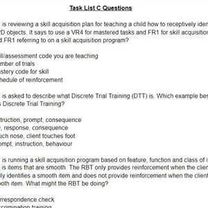 RBT Exam Study Bundle | 2nd Edition Task List | 3 Mock Exams ...