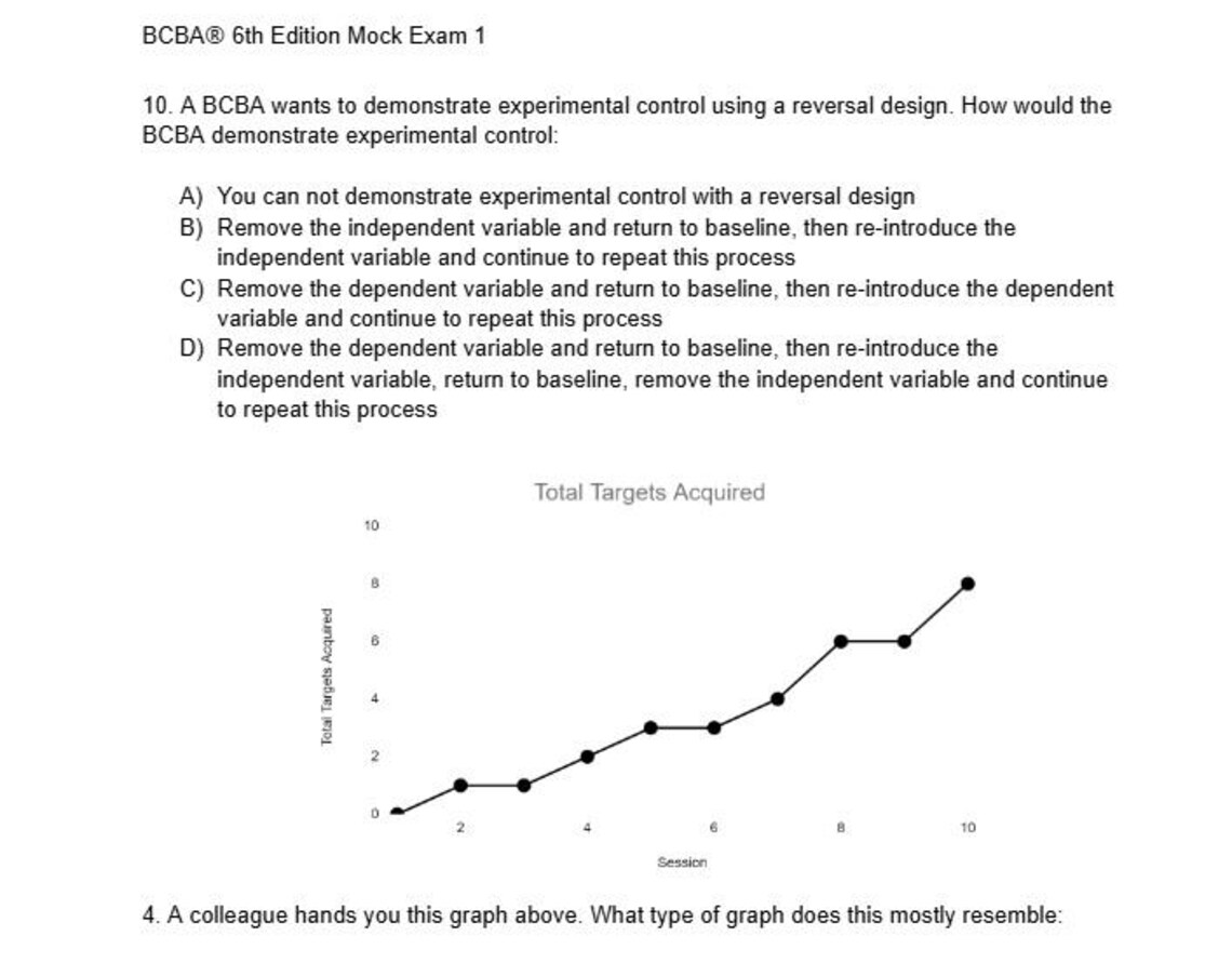 BCBA Exam Study Bundle | BCBA Mock Exam 1 & 2 | Study Guide ...