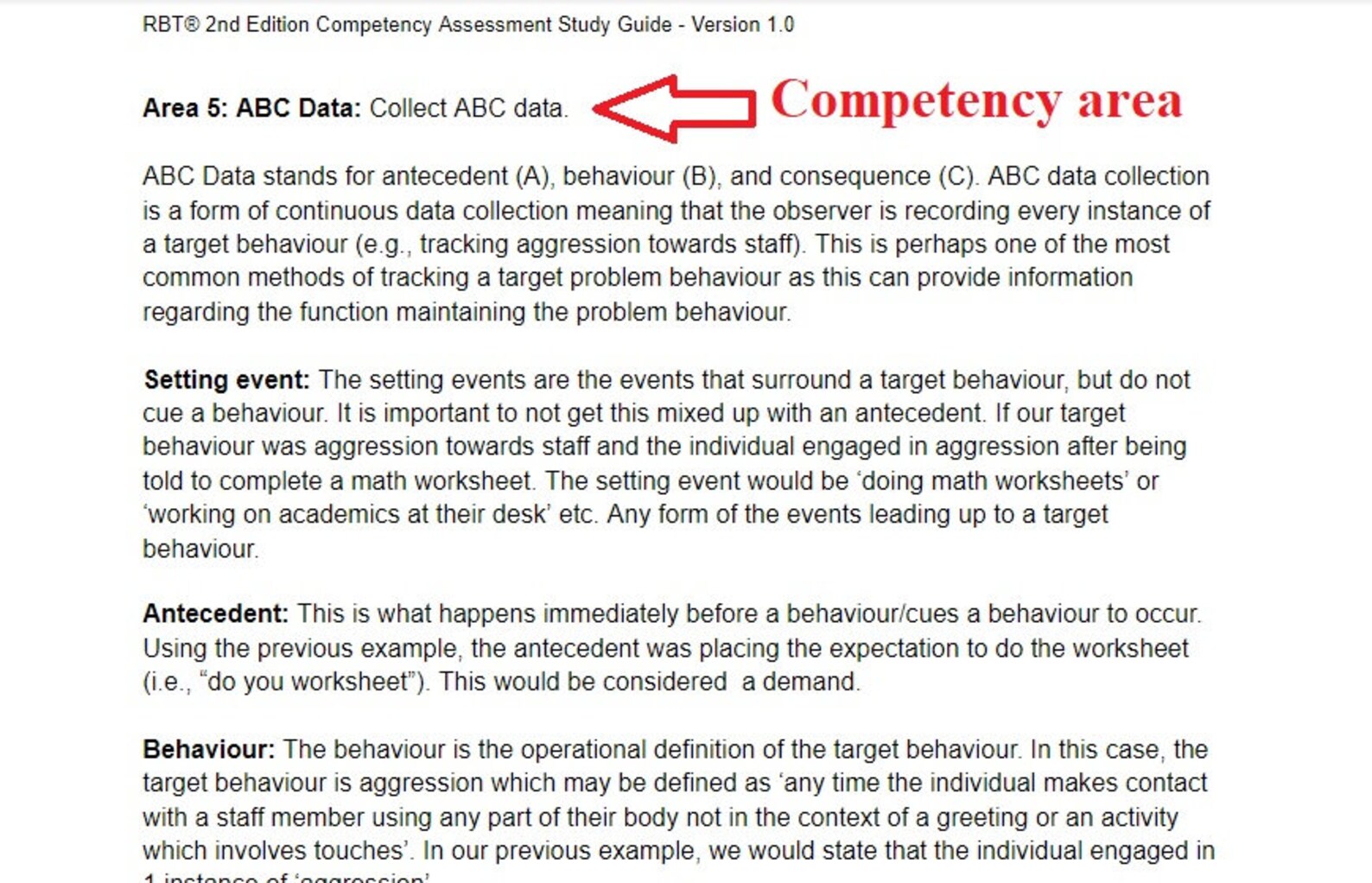 RBT Assessment Guide | Registered Behavior Technician | 2nd Edition ...