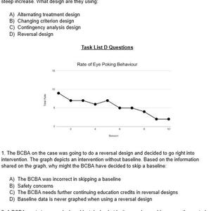 BCBA Mock Exam 1 & 2 | 160 Questions per Mock Exam| Explanations ...