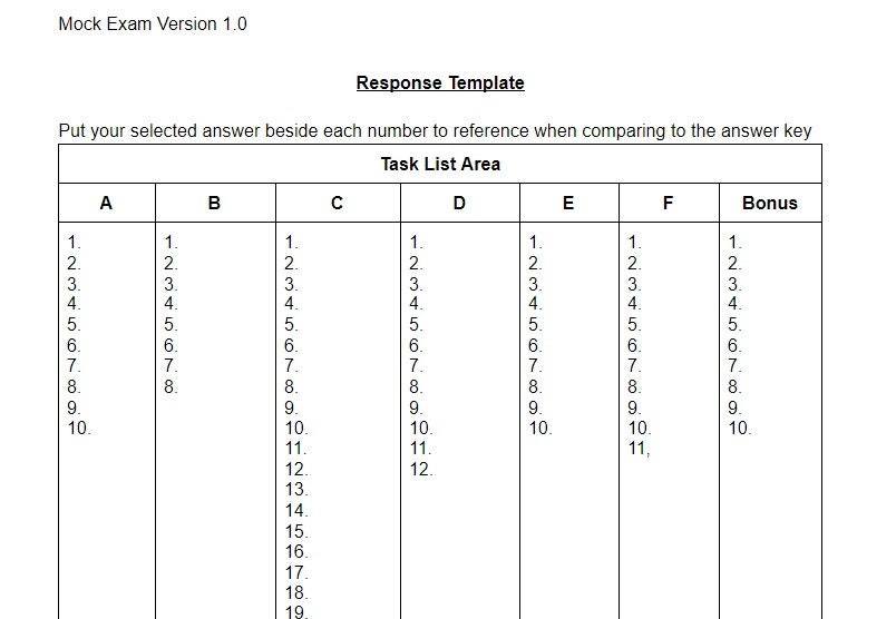 RBT Study Guide and Mock Exams RBT Mock Exam Definition Mock RBT Study ...