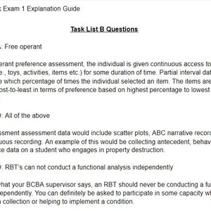 RBT Mock Exam 1 | RBT Explanation Guide | 75 Questions + 10 Bonus ...