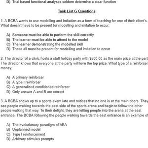 BCBA Mock Exam 1 & 2 | 160 Questions per Mock Exam| Explanations ...