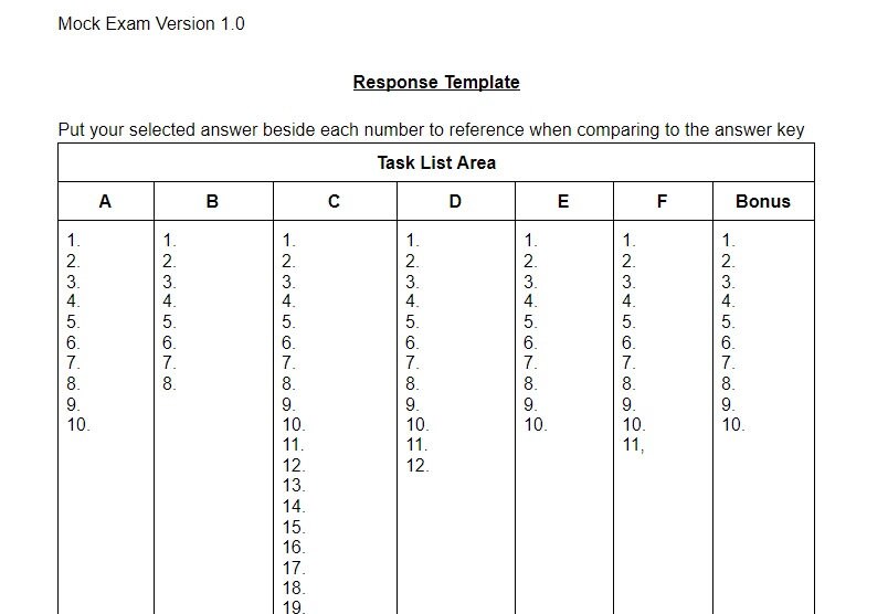 RBT Mock Exam 1 | RBT Explanation Guide | 75 Questions + 10 Bonus ...