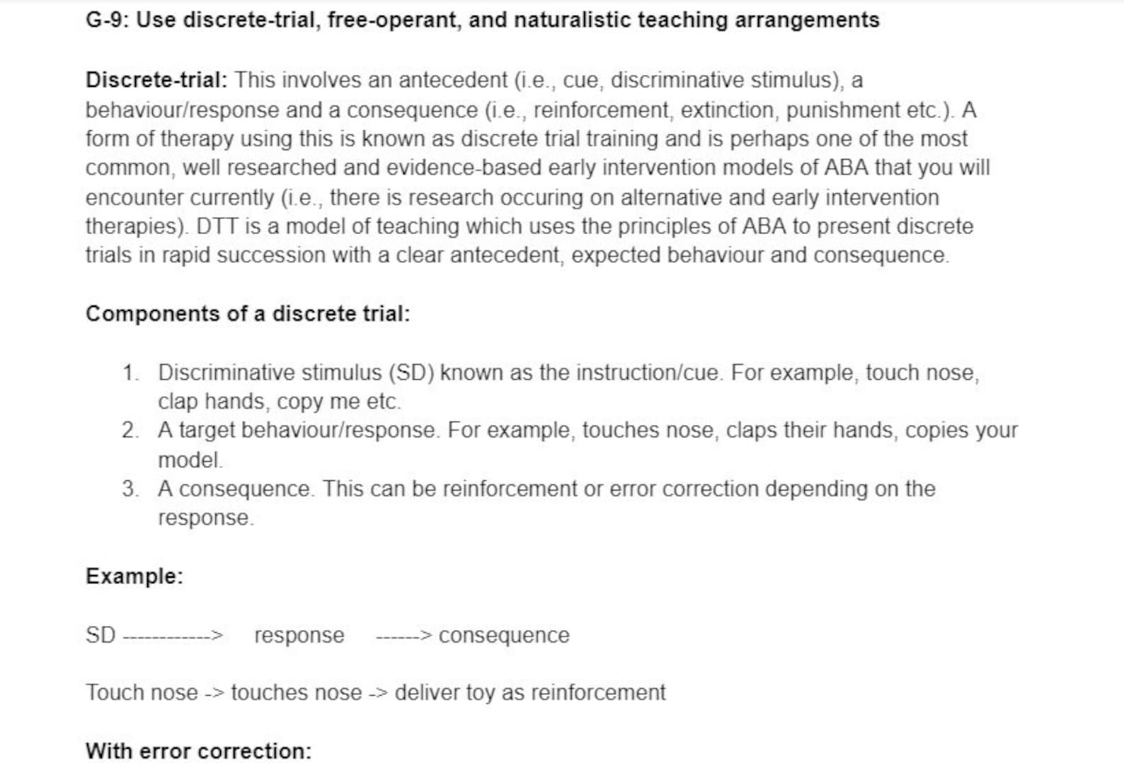 BCBA Exam Study Bundle BCBA Mock Exam 1 & 2 Study Guide Definition Mock ...