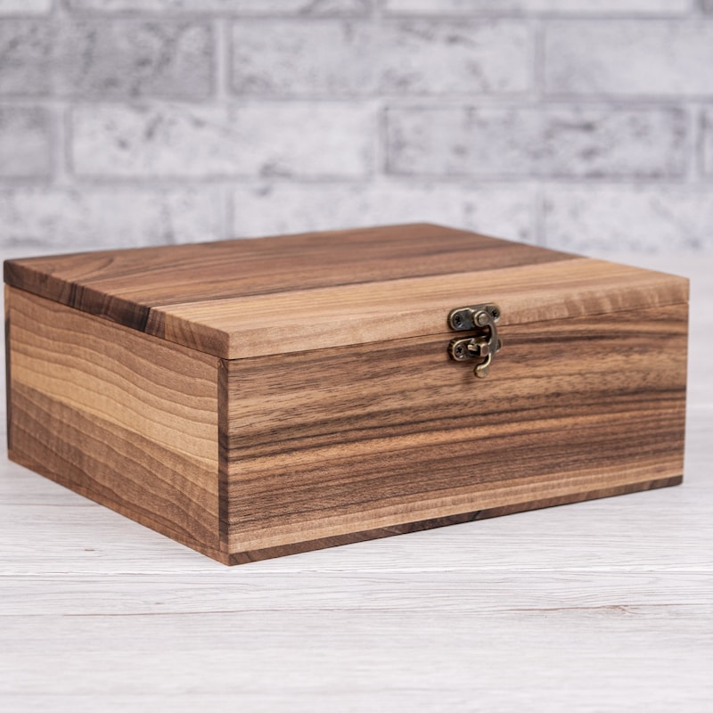 Wooden Keepsake Box - Etsy
