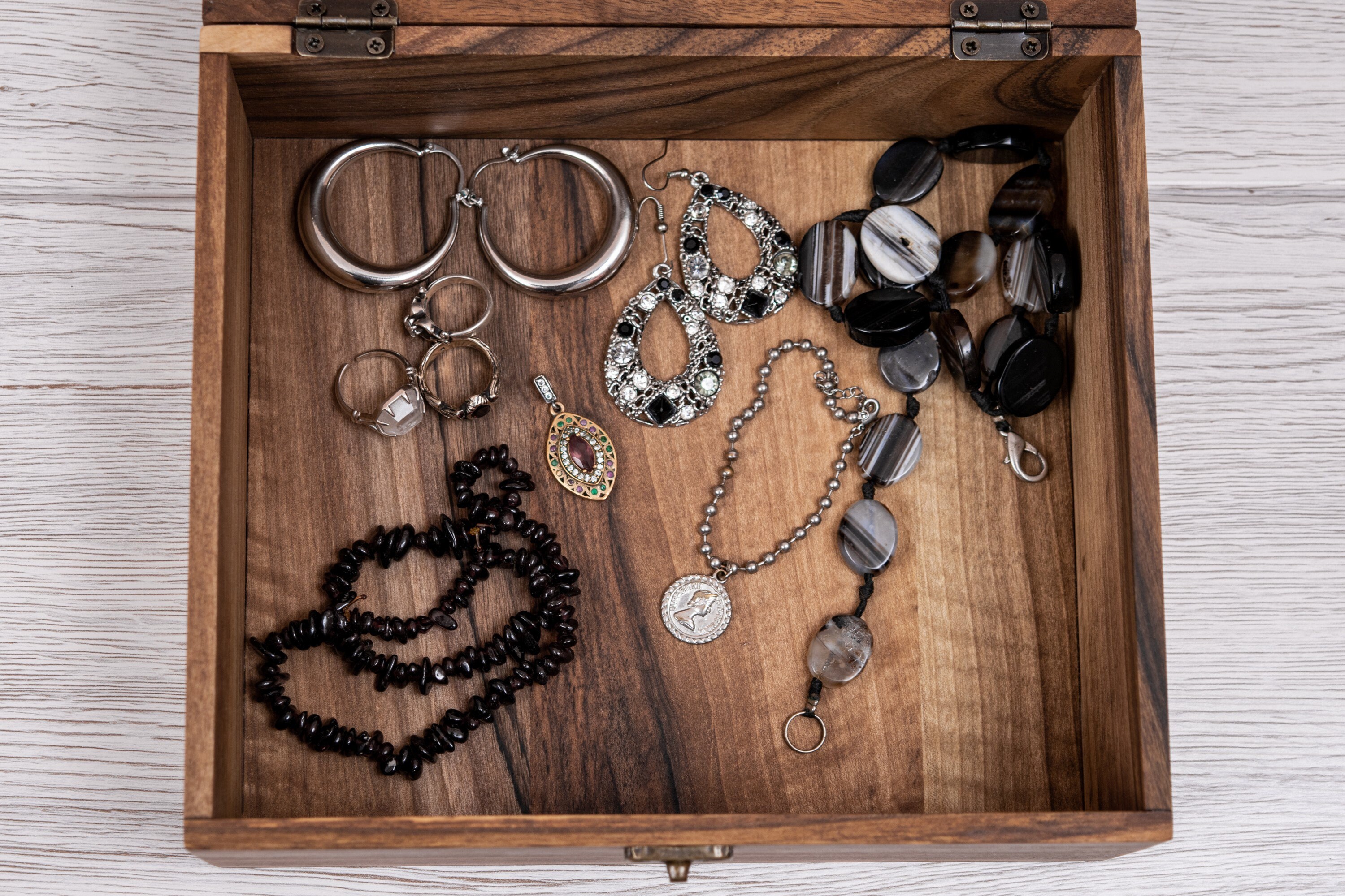 Personalized Wooden Keepsake Box || Custom Engraved Memory Box, Natural ...