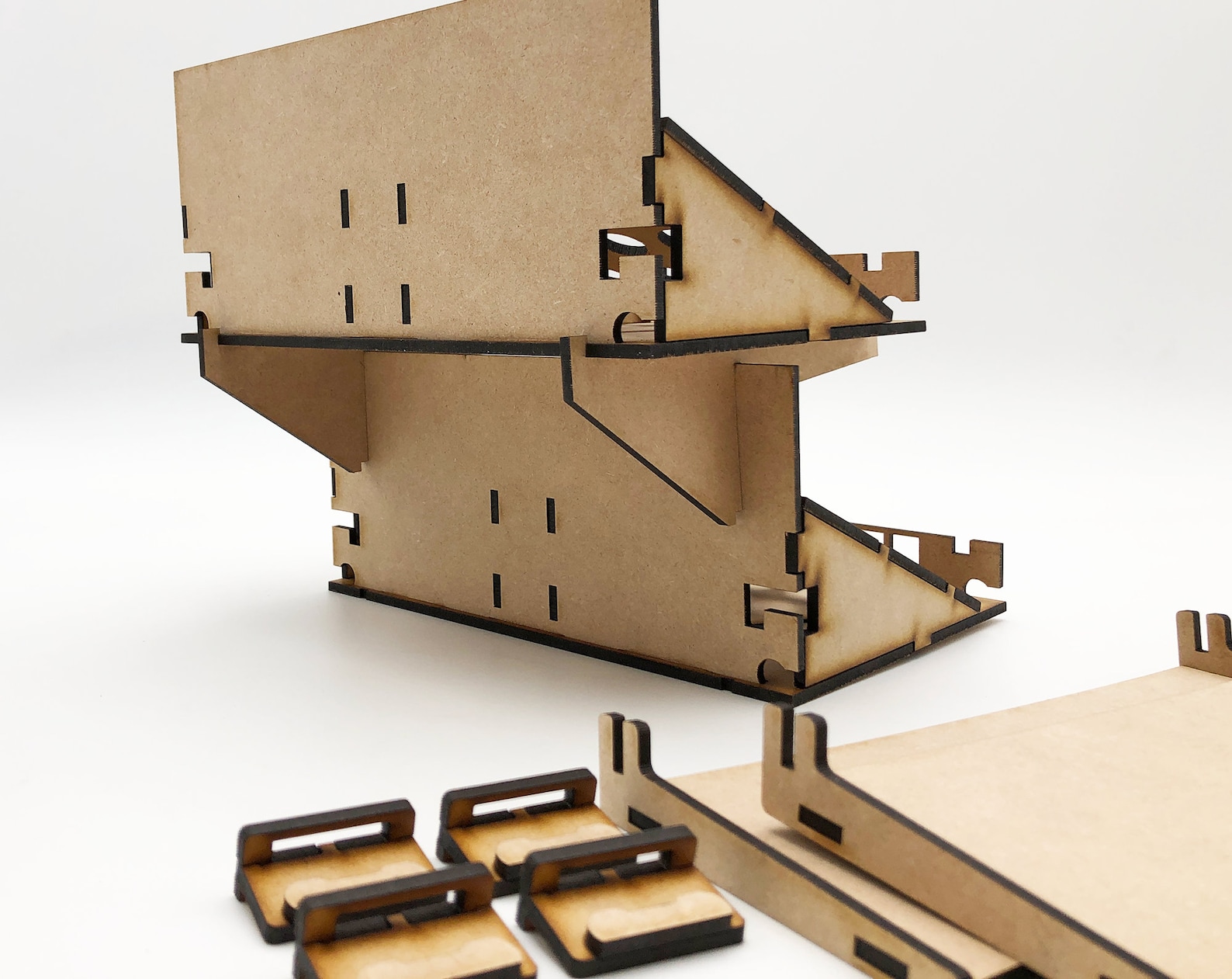 MARBLE SPECTATOR STANDS 2 Pack Marble Race Track Kit A Diy - Etsy