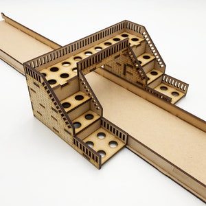 CROSSOVER BRIDGE, Marble Race Track Kit, A DIY Modular Marble Racetrack ...