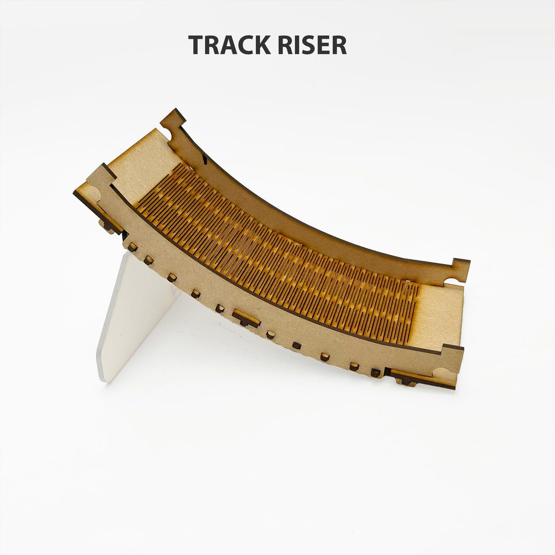 TRACK RISER, Marble Race Track Kit, A DIY Modular Marble Racetrack Toy ...