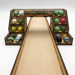 CROSSOVER BRIDGE, Marble Race Track Kit, A DIY Modular Marble Racetrack ...