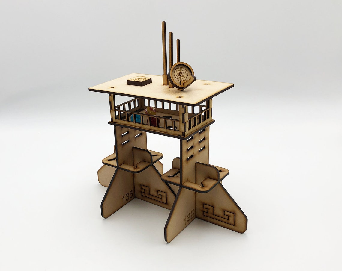 ANNOUNCERS BOOTH, Marble Race Track Kit, A DIY Modular Marble Racetrack ...