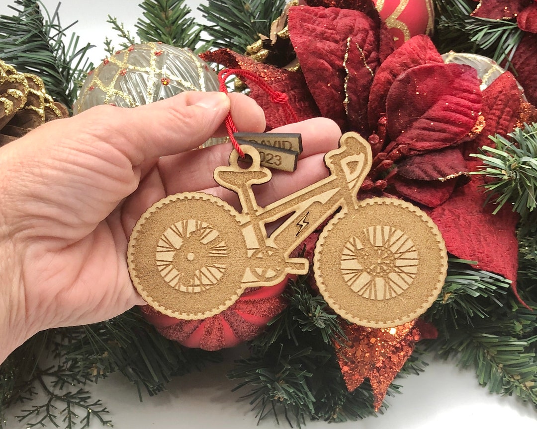 Personalized 2025 E-bike Christmas Ornament Ebike Tree Ornament First E ...