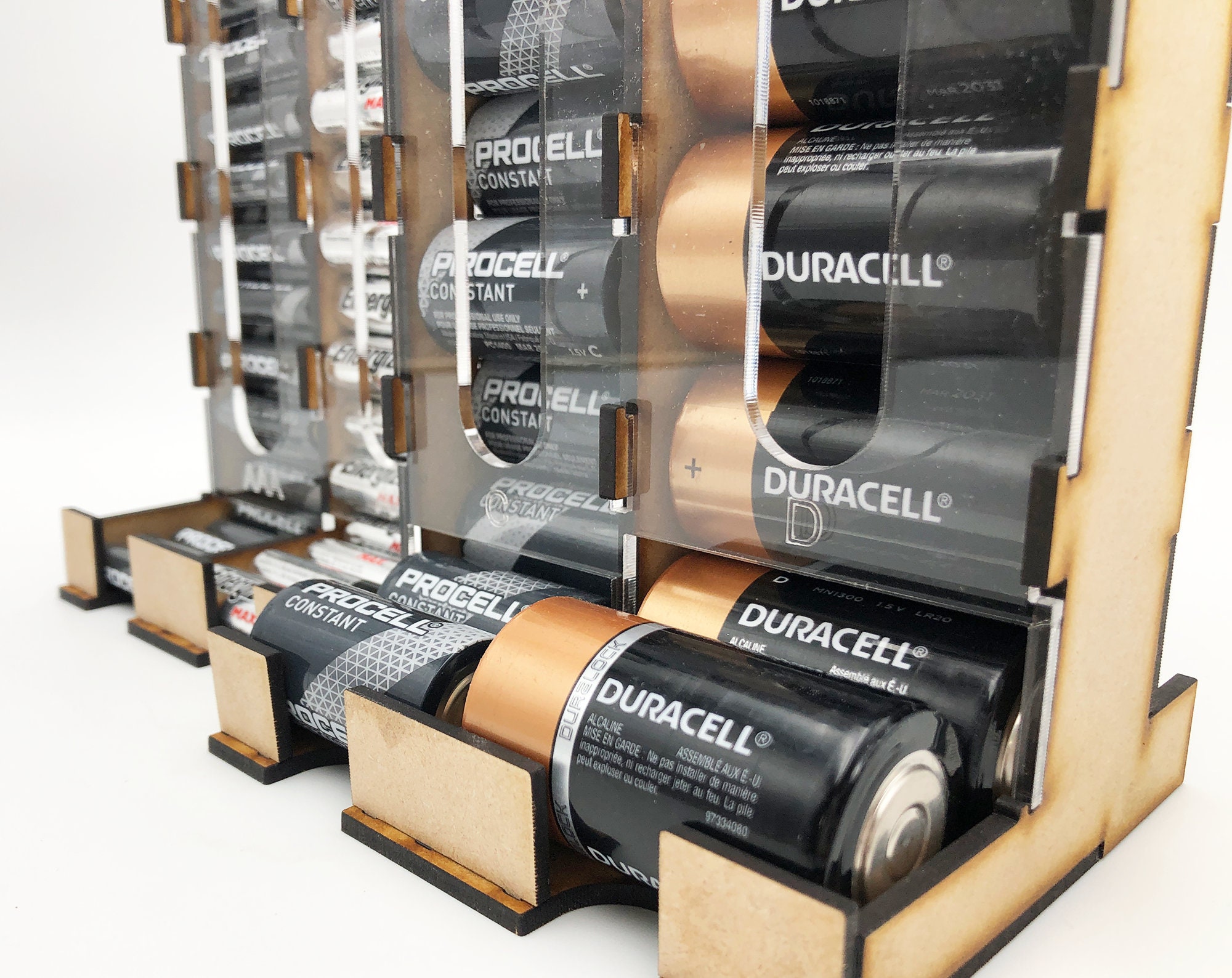 Battery Dispenser: French Cleat Workbench Organizer Laser Cut Files ...