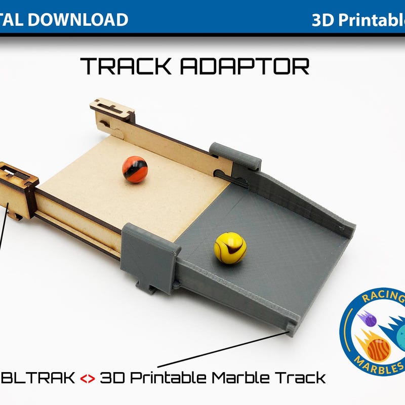 Laser Cut Marble Run - Etsy