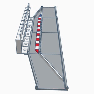 Pit-row With Working Entry and Exit Gates for Marble Sports Racing ...