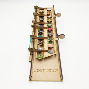 STARTING GRID - 20 Marbles, Marble Race Track Kit, A DIY Modular Marble ...