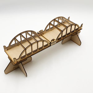 ARCHED BRIDGE - 2 Pack, Marble Race Track Kit, A DIY Modular Marble ...