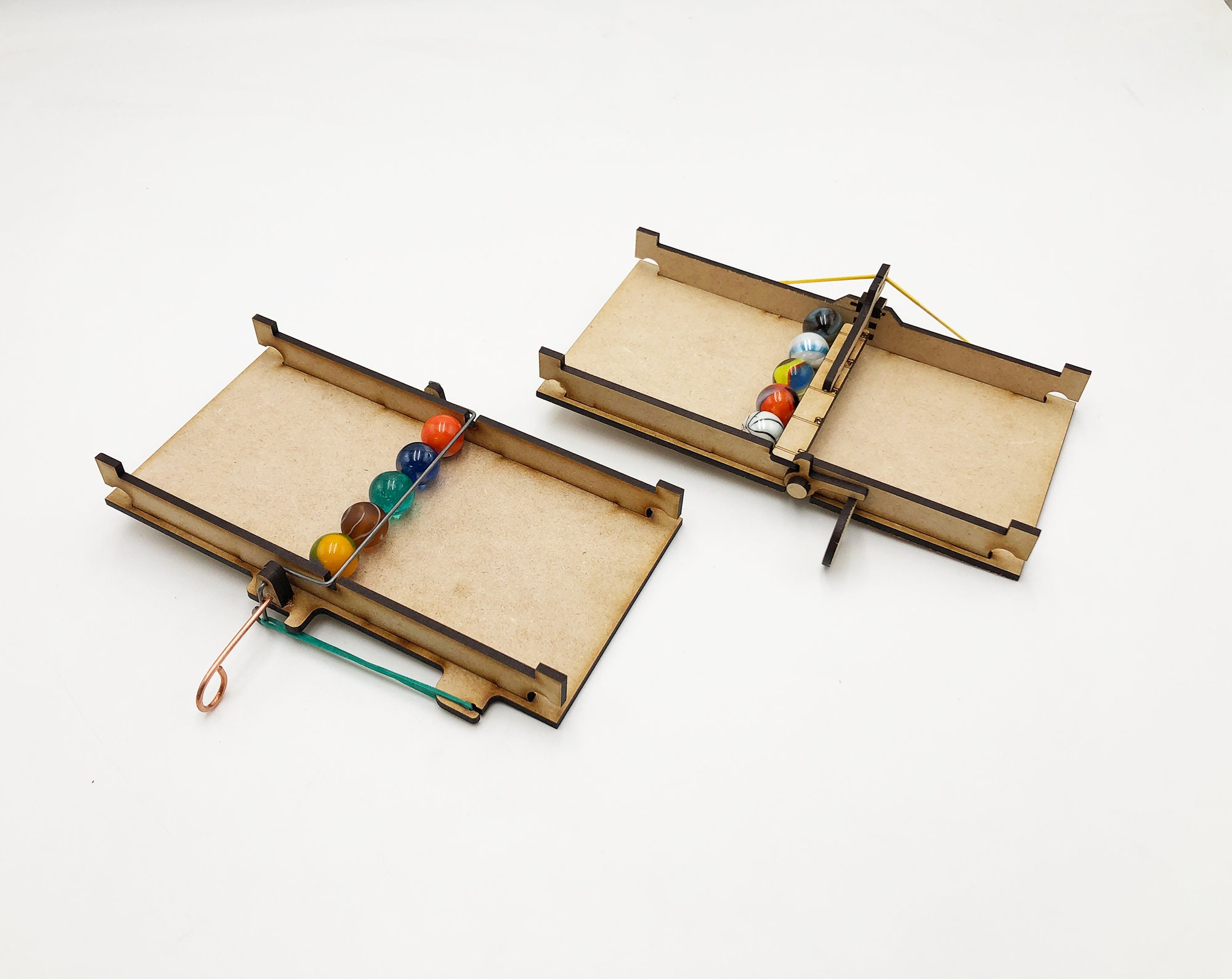 LÍNEA DE SALIDA: 5 canicas kit de pista de carreras de - Etsy México
